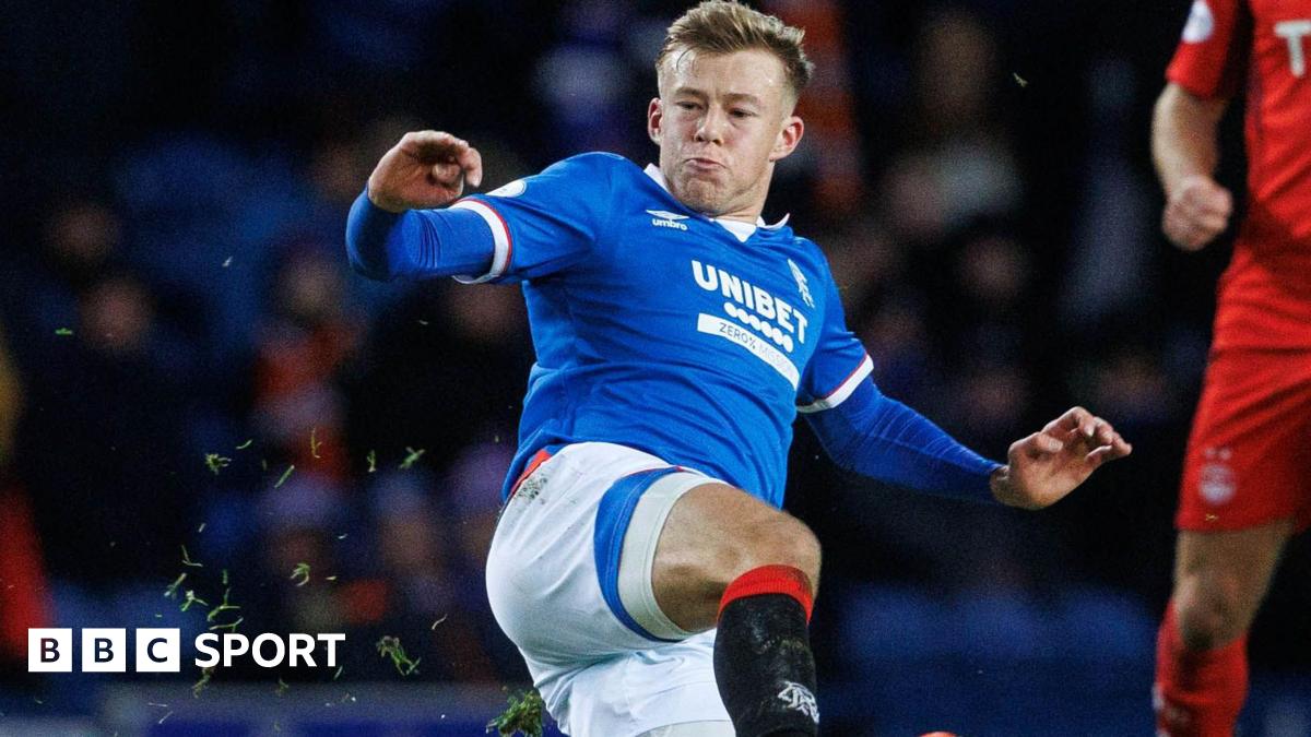Rangers midfielder Connor Barron faces three months out - BBC Sport