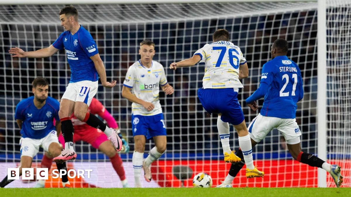 Rangers 0-2 Dynamo Kyiv (1-3): Analysis - BBC Sport