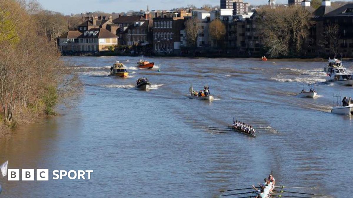 Boat Race 2025: River Thames water quality an 'ongoing concern' - BBC Sport