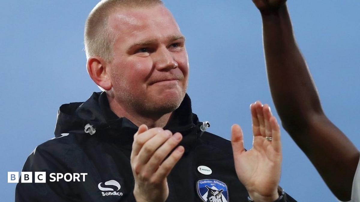 Pete Wild: Oldham caretaker manager's journey from fan to FA Cup giant ...