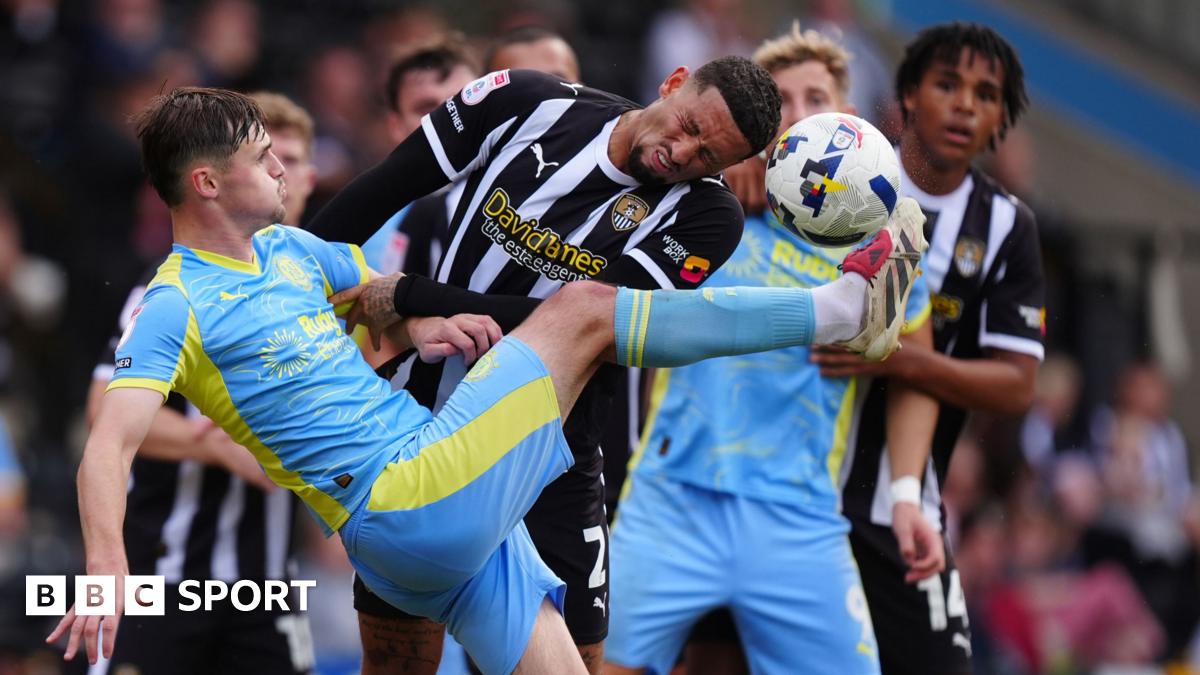 Notts County 1-0 Fleetwood Town: Matthew Dennis scores winner for hosts ...