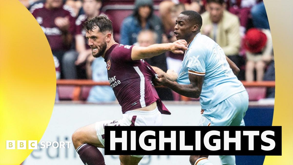 Highlights: Hearts 3-3 Motherwell - BBC Sport