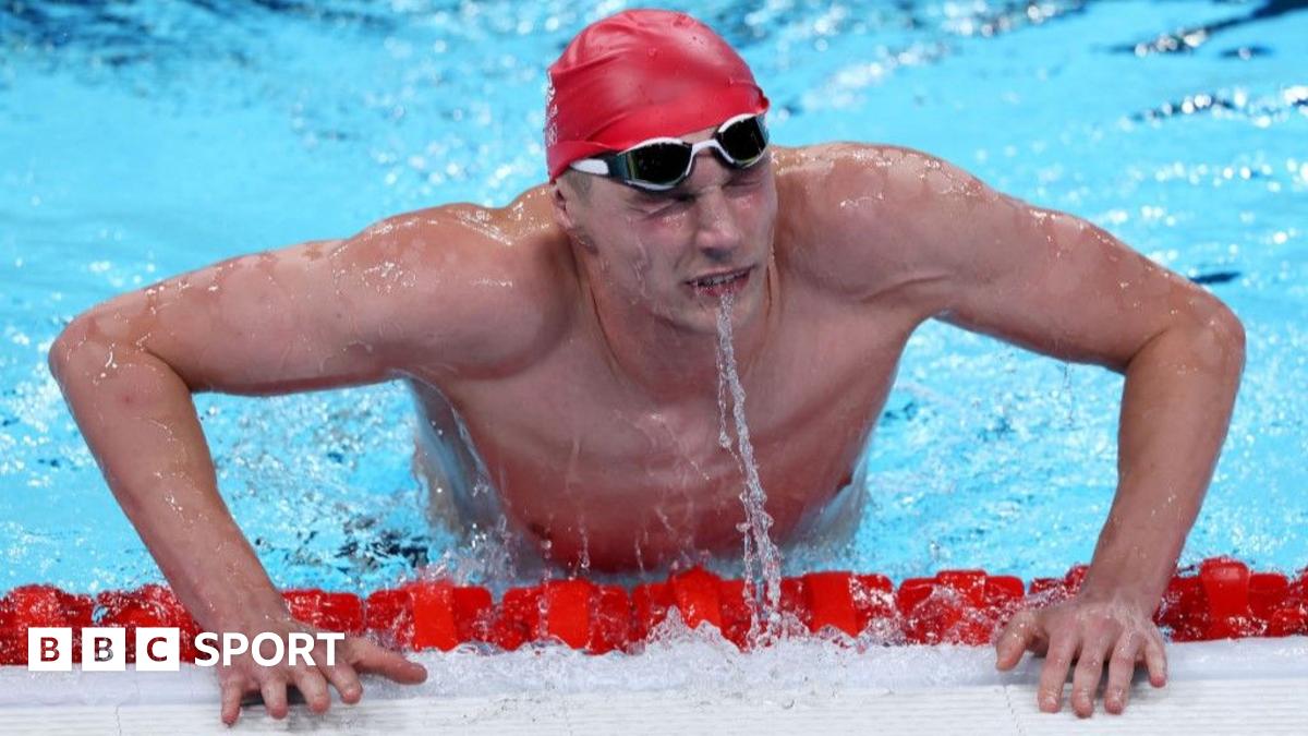 Olympic Games 2024: Duncan Scott misses out on record medal - BBC Sport