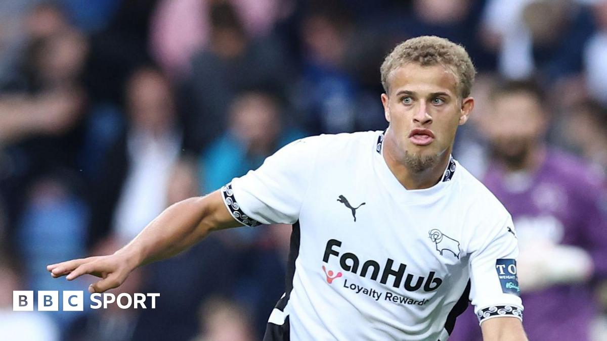 Kenzo Goudmijn: Derby midfielder relishing high expectations - BBC Sport