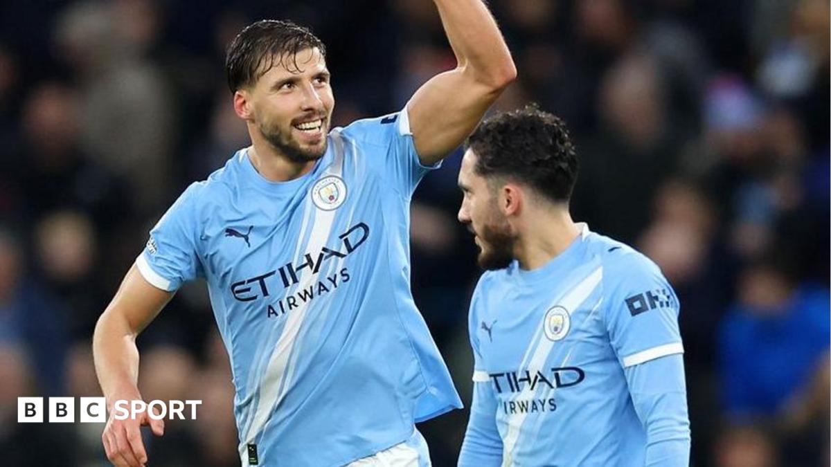 Man City 3-0 Sunderland: Dias, Gvardiol and Foden score - BBC Sport