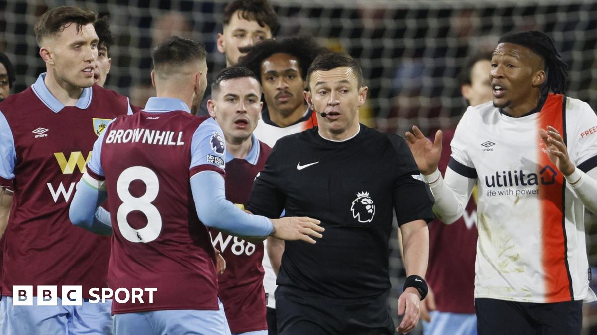 Burnley 1-1 Luton Town: Carlton Morris scores controversial late ...