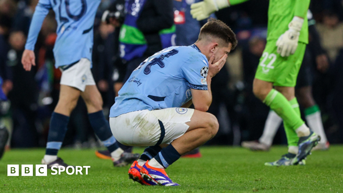 Man City 3-3 Feyenoord: Pep Guardiola's side 'fragile', 'weak' and ...