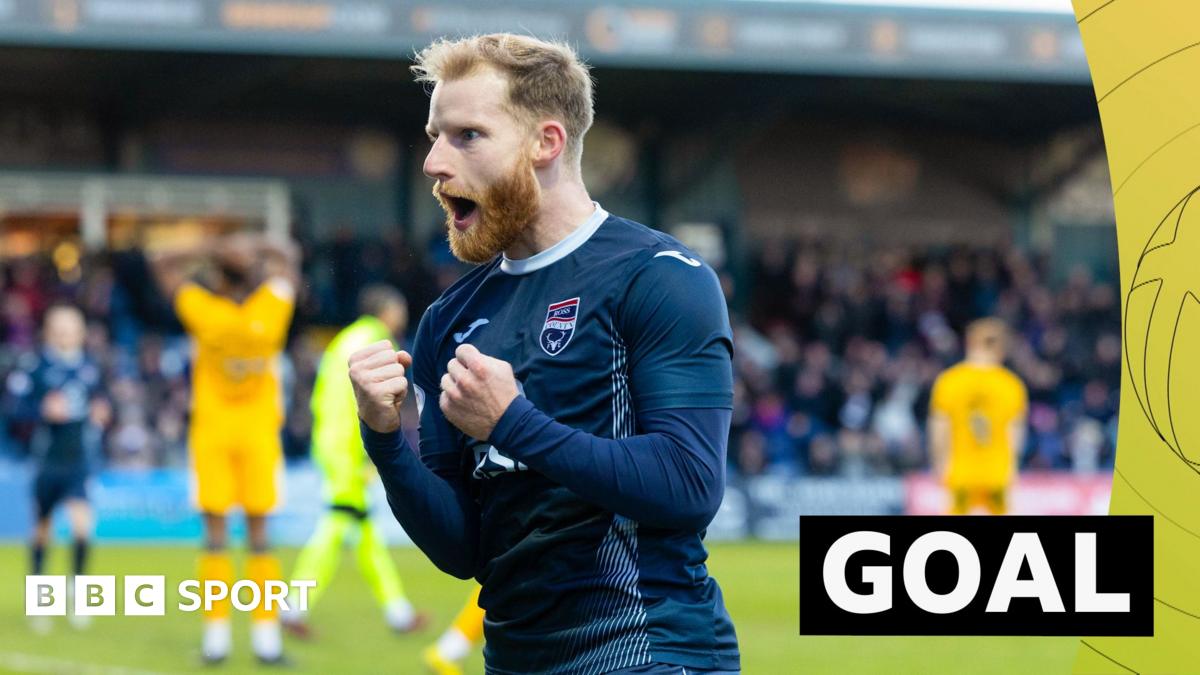 Ross County's Josh Sims strikes 'savage blow' to Livingston - BBC Sport