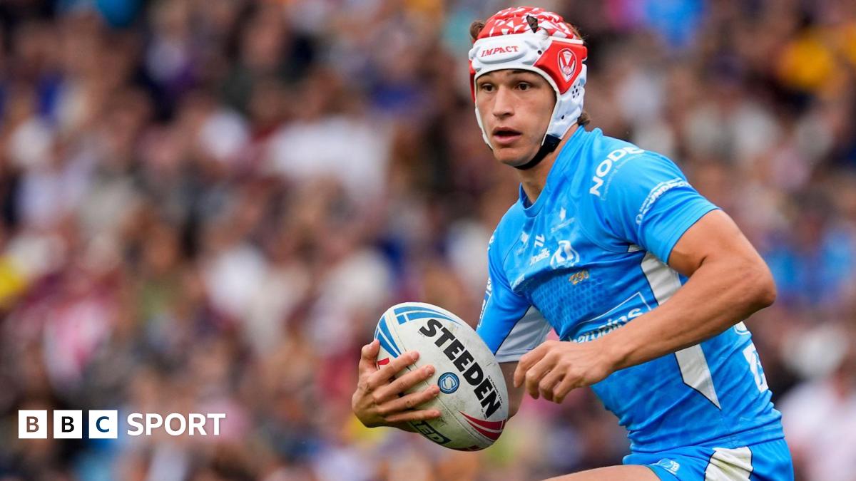 St Helens: Harry Robertson signs contract until 2028 - BBC Sport
