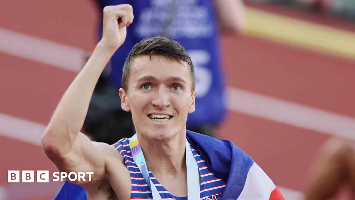 Jake Wightman second in mile race in Melbourne as he continues return ...