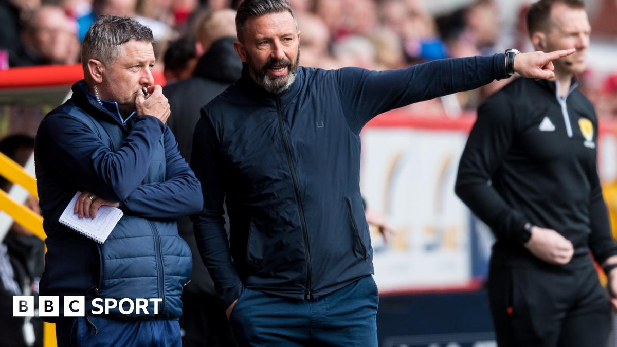 Docherty wants a 'get better' attitude from Dundee squad - BBC Sport