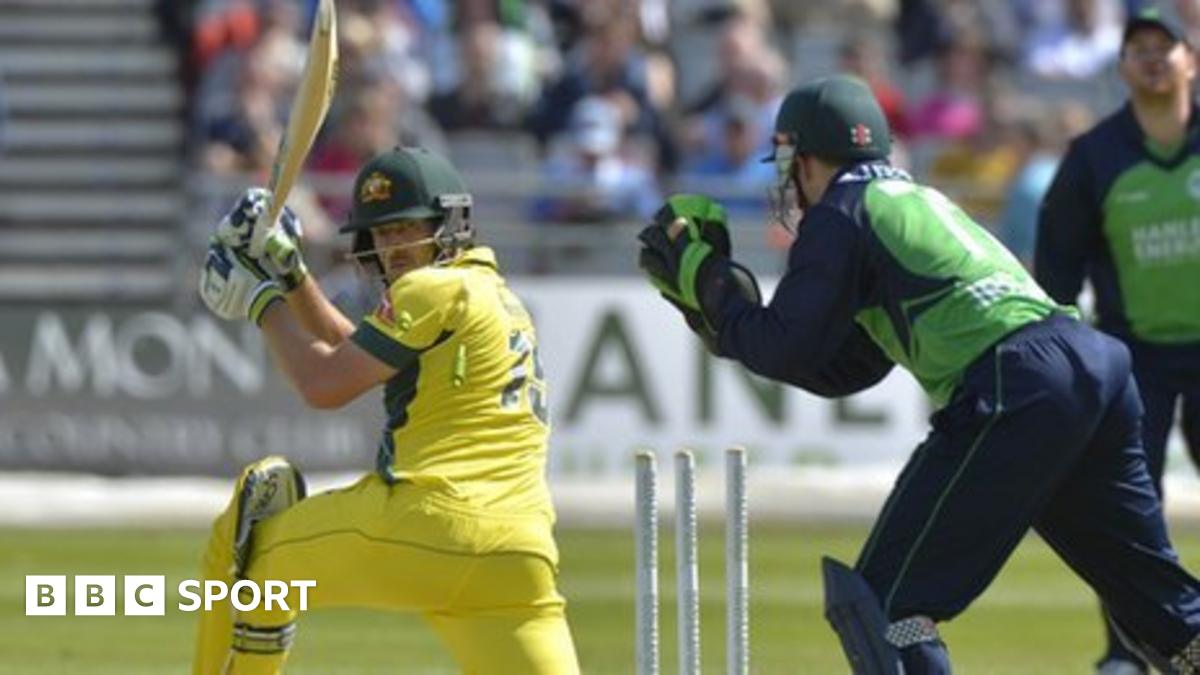 Australia beat Ireland in rain-hit one-day international at Stormont ...