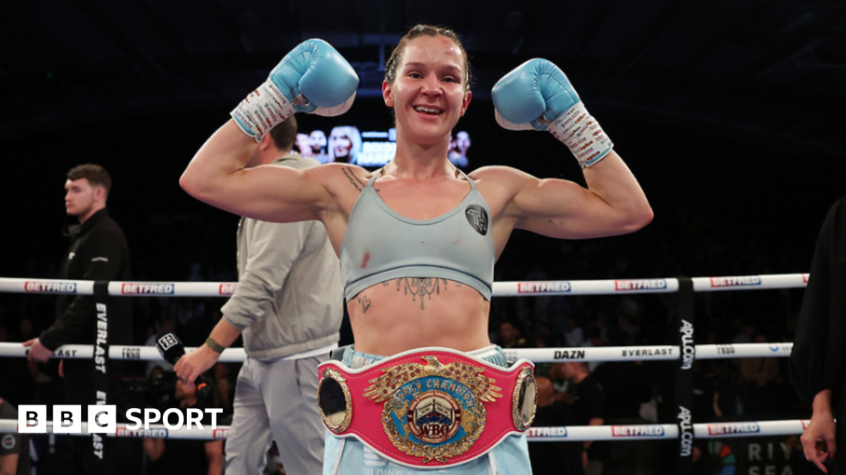 Rhiannon Dixon v Terri Harper: Doncaster's Harper wins on points to ...