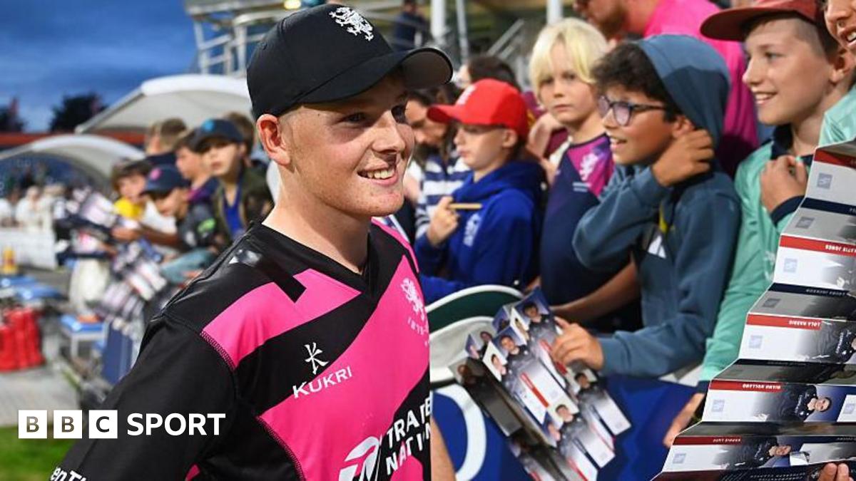 Thomas Rew: England Under-19s captain signs Somerset contract - BBC Sport