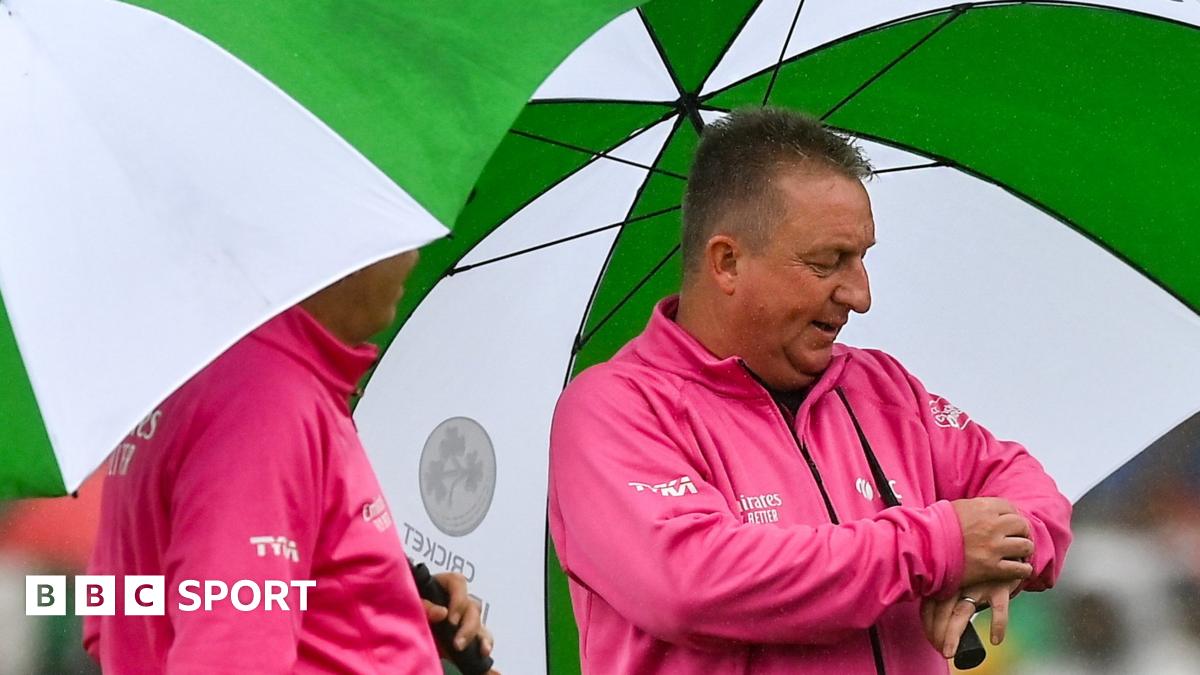 Ireland v India: Final T20 match abandoned at rain-hit Malahide - BBC Sport