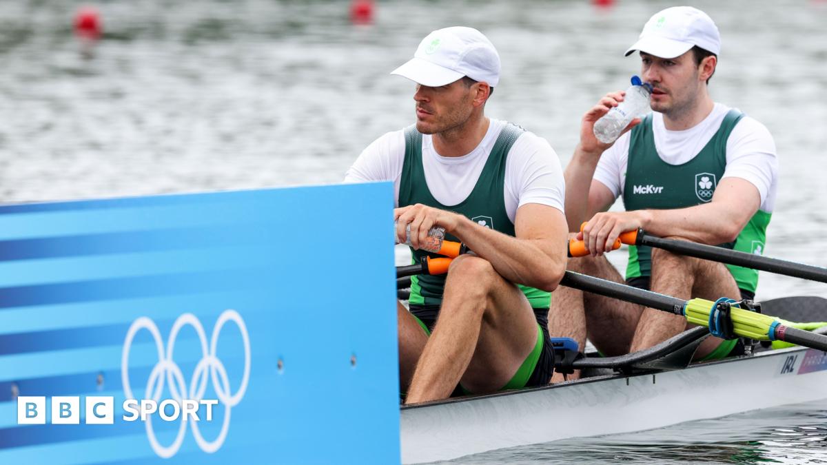 Olympics rowing: Doyle and Lynch win bronze in Paris - BBC Sport
