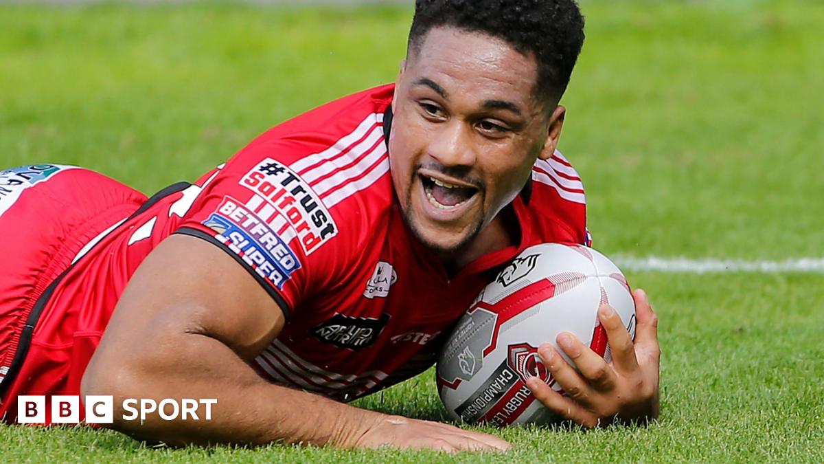 Qualifiers: Halifax 4-62 Salford Red Devils - BBC Sport
