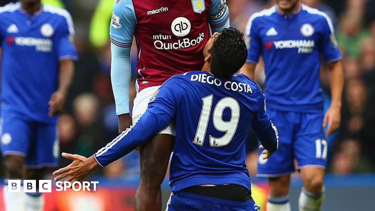 Chelsea: 'Costa was rolling on the floor so I gave him a little bit of ...