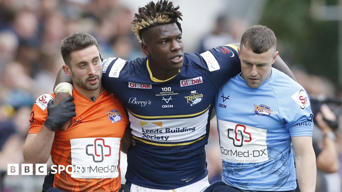 Justin Sangare: Leeds Rhinos prop to miss rest of season with foot ...