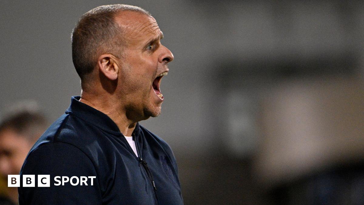 Dungannon Swifts 1-0 Crusaders: We 'rode our luck' in win - McAree - BBC Sport