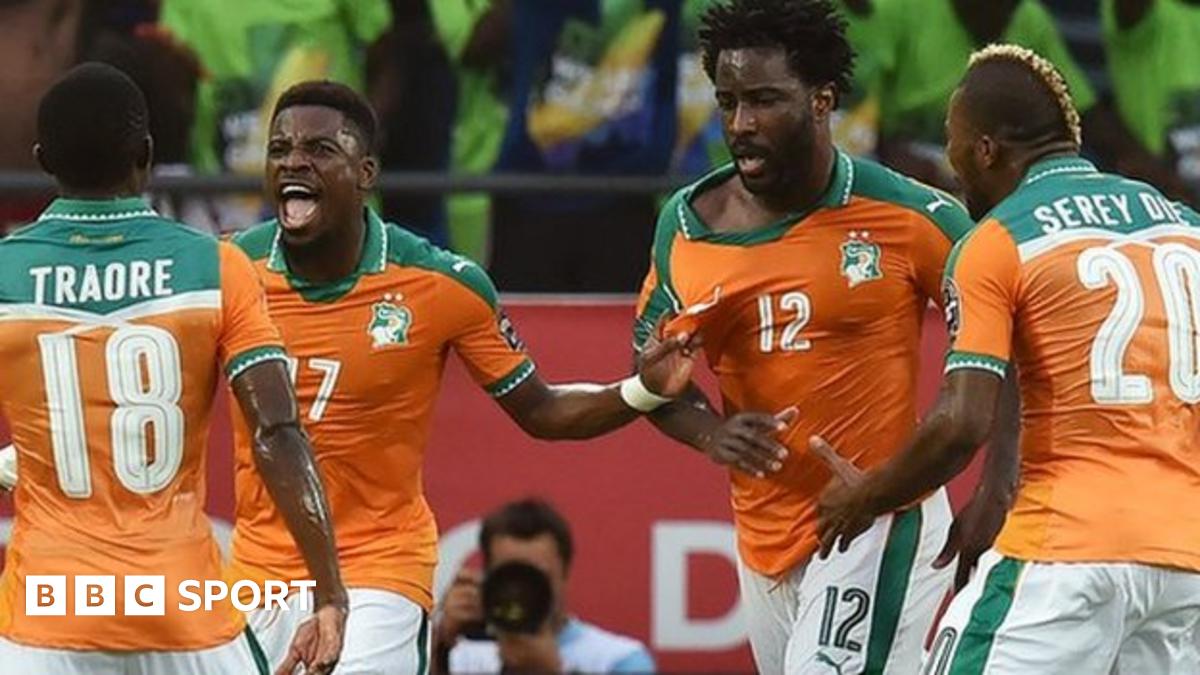 Ivory Coast fight back to deny DR Congo - BBC Sport