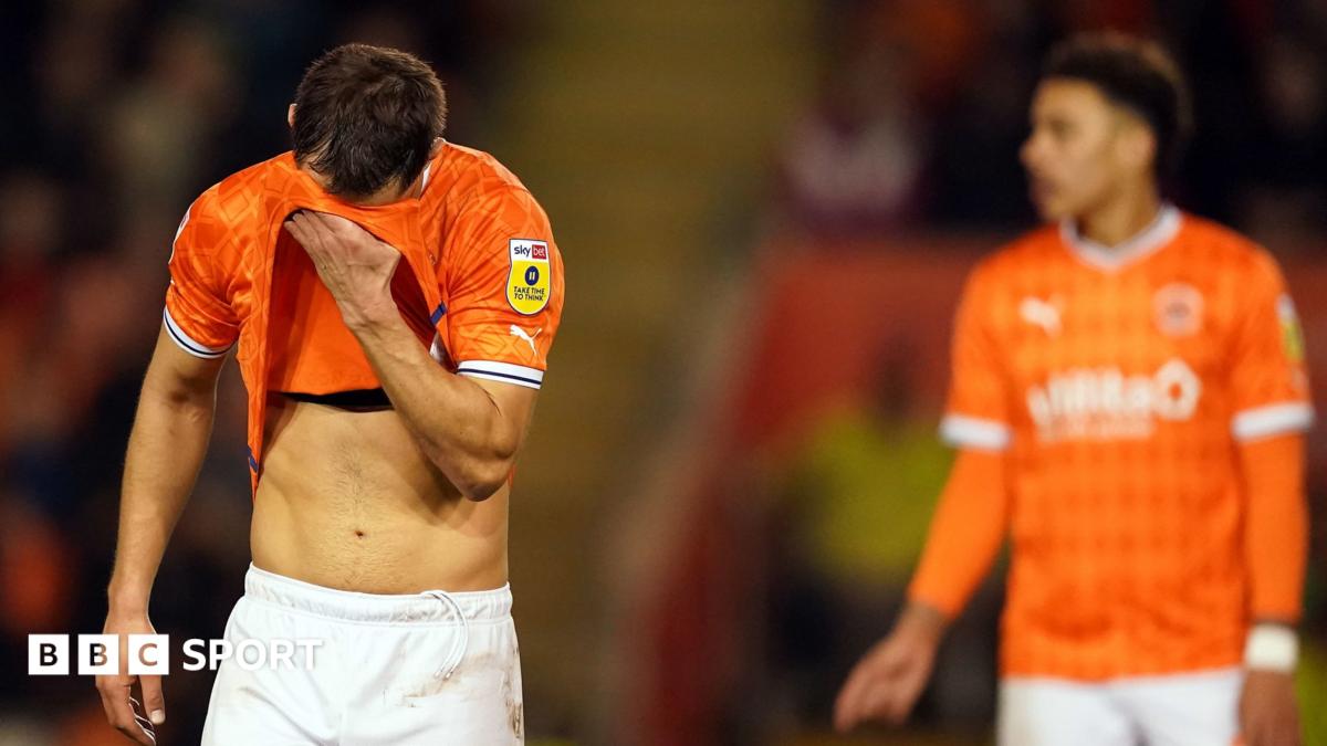 Blackpool 2-3 Millwall: Seasiders relegated to League One after defeat ...