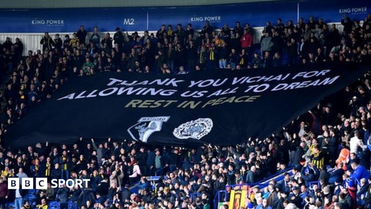 Leicester v Watford: Fans thanked for Srivaddhanaprabha banners - BBC Sport