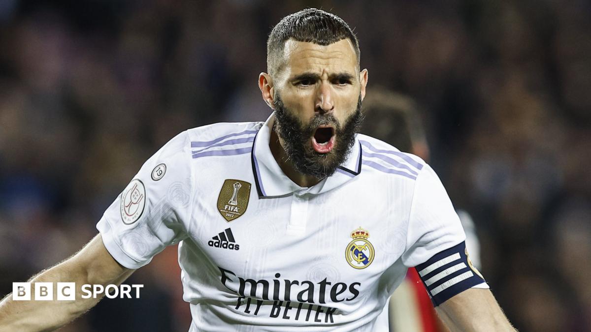 Barcelona 0-4 Real Madrid (1-4 agg): Karim Benzema hat-trick sends ...