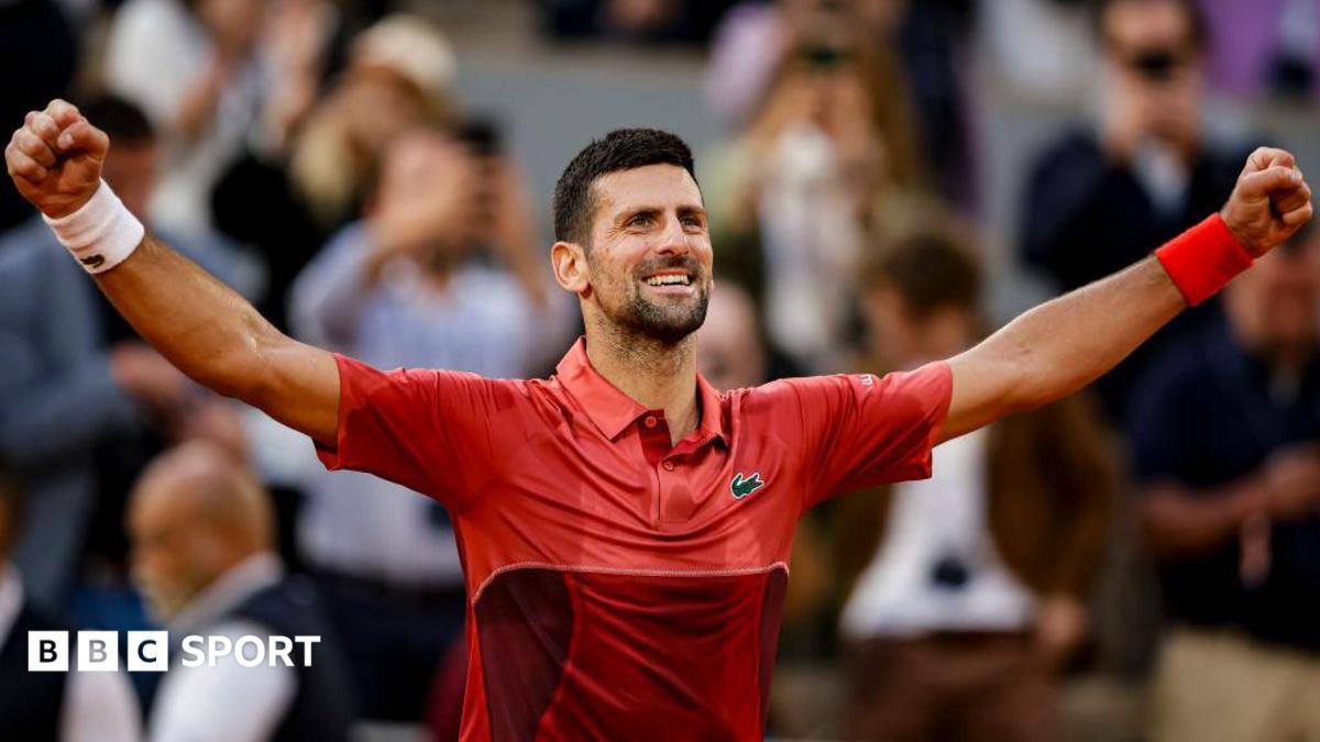Paris Olympics: Novak Djokovic to compete at Games for Serbia - BBC Sport