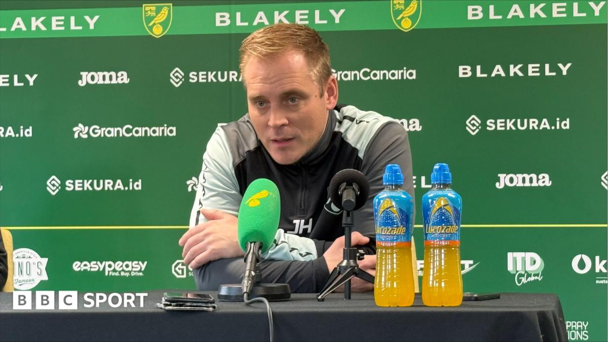 Norwich City: Josh Sargent set to start against Swansea - BBC Sport