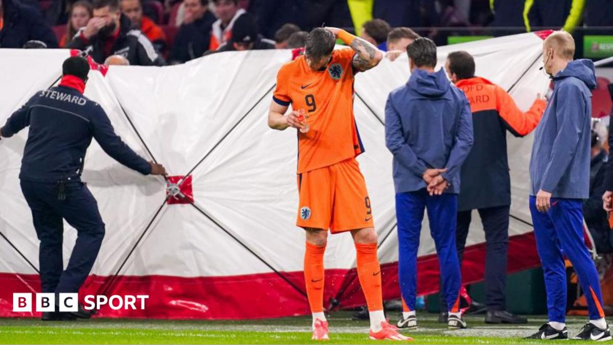 Adam Szalai: Hungary coach 'doing well' after collapsing during ...