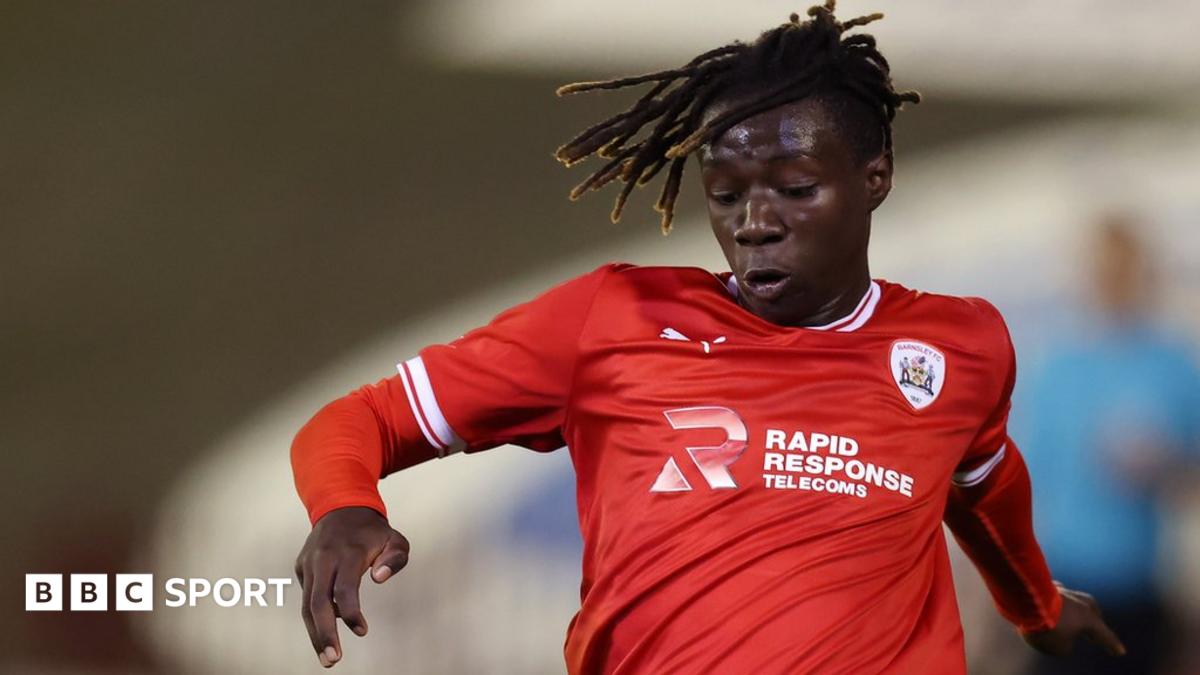 EFL Trophy: Fabio Jalo, 16, scores twice as Barnsley beat Doncaster 4-2 ...