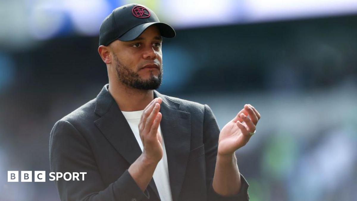 Vincent Kompany: Bayern Munich agree deal in principle for Burnley ...