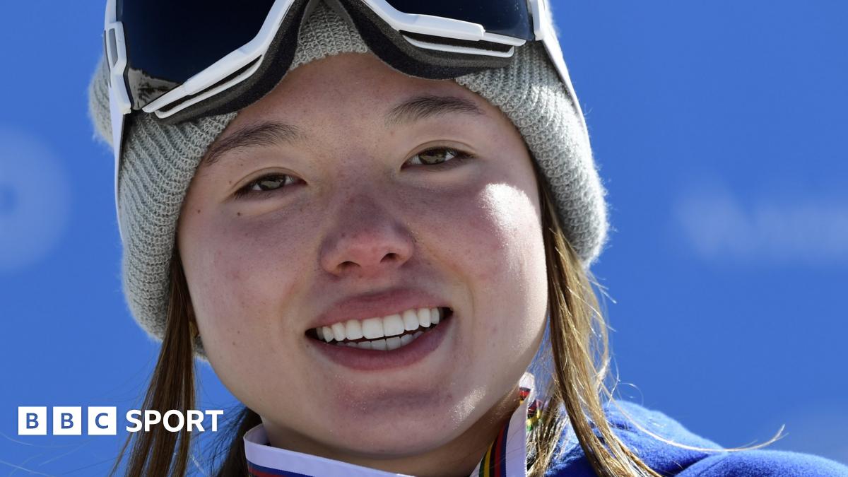 Izzy Atkin: Briton wins World Cup bronze at Aspen Snowmass - BBC Sport
