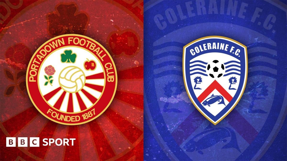 Highlights: Coleraine beat 10-man Ports to stay top - BBC Sport