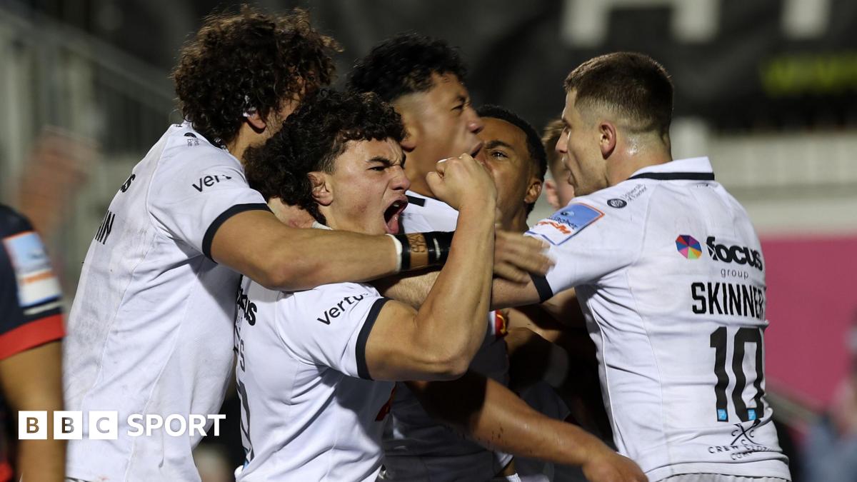 Rob Baxter: "Incredible" Exeter comeback at Saracens amazes boss - BBC ...