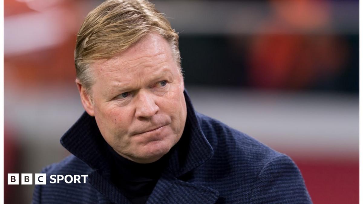 Ronald Koeman: Netherlands manager in hospital with 'chest complaints ...