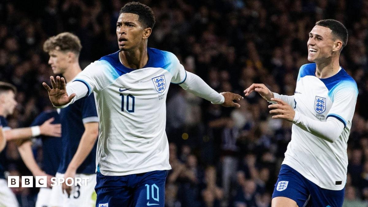 Scotland 1-3 England: Jude Bellingham stars as visitors win at Hampden ...
