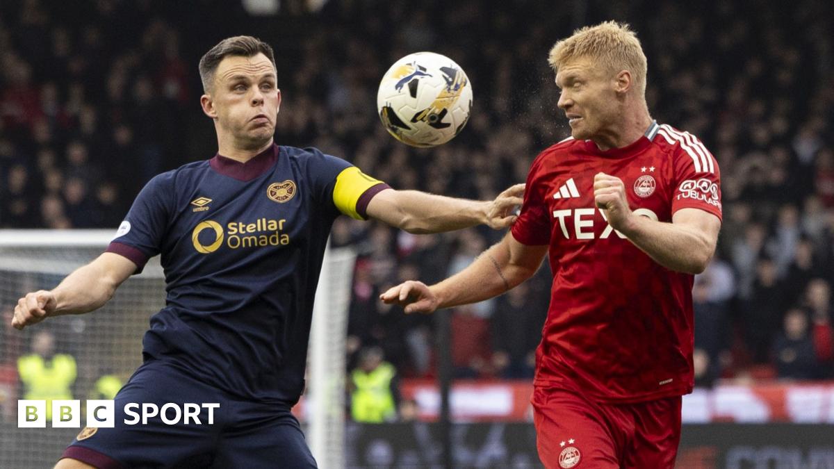Hearts v Aberdeen: Team news - BBC Sport