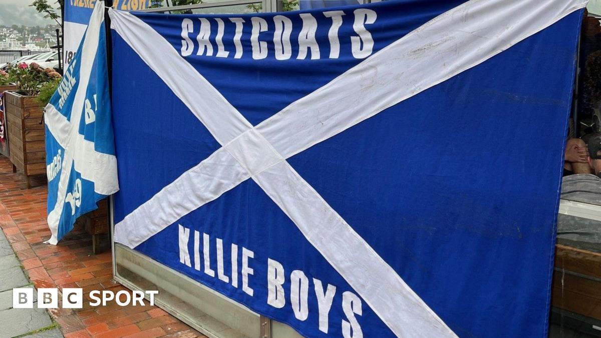 Killie fans enjoying their Artic experience. - BBC Sport