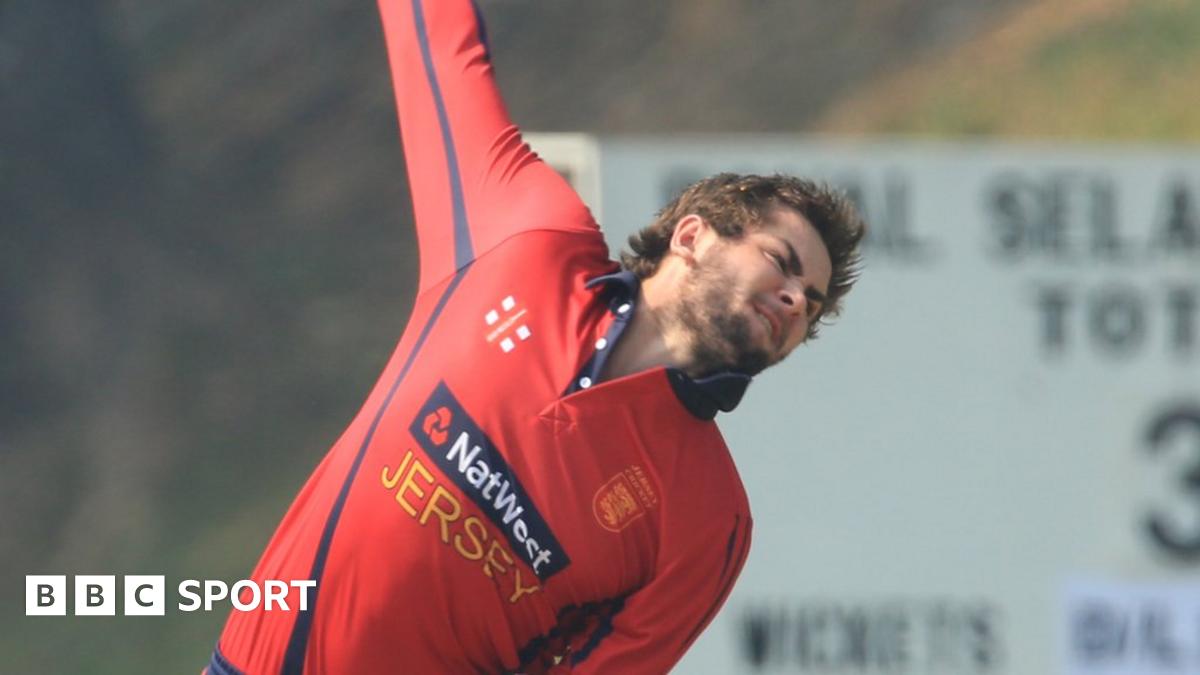 Charles Perchard: Jersey seam bowler appointed new captain - BBC Sport