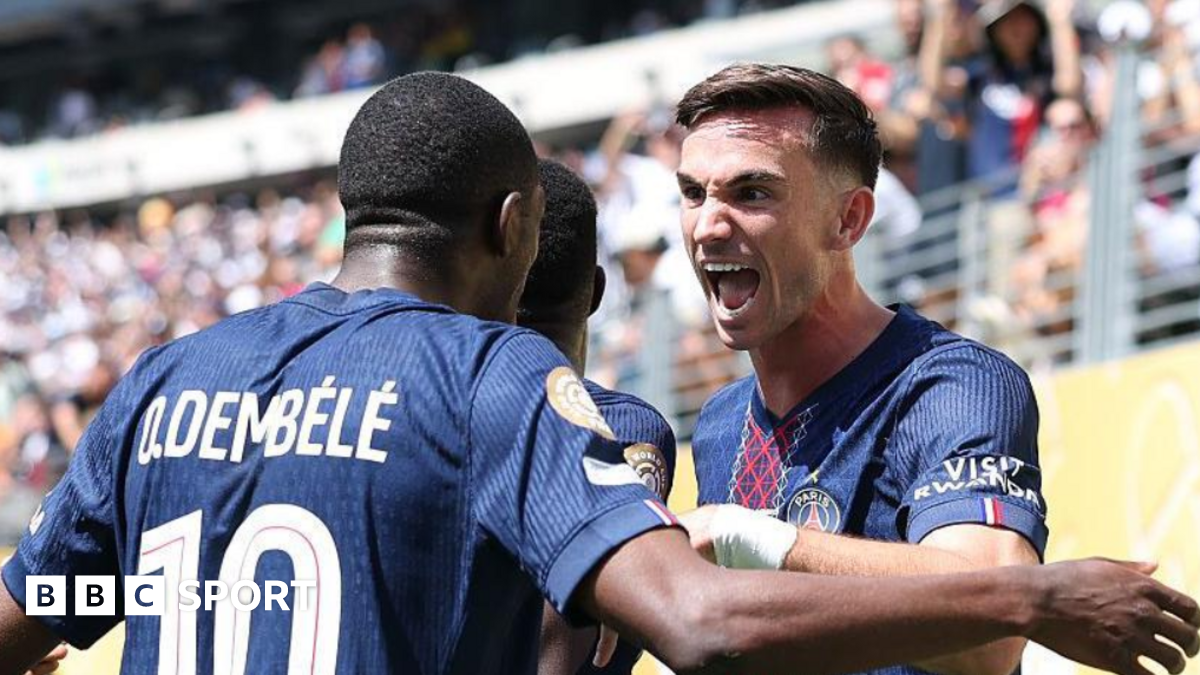 PSG 4-0 Real Madrid: European champions set up Club World Cup final against Chelsea - BBC Sport