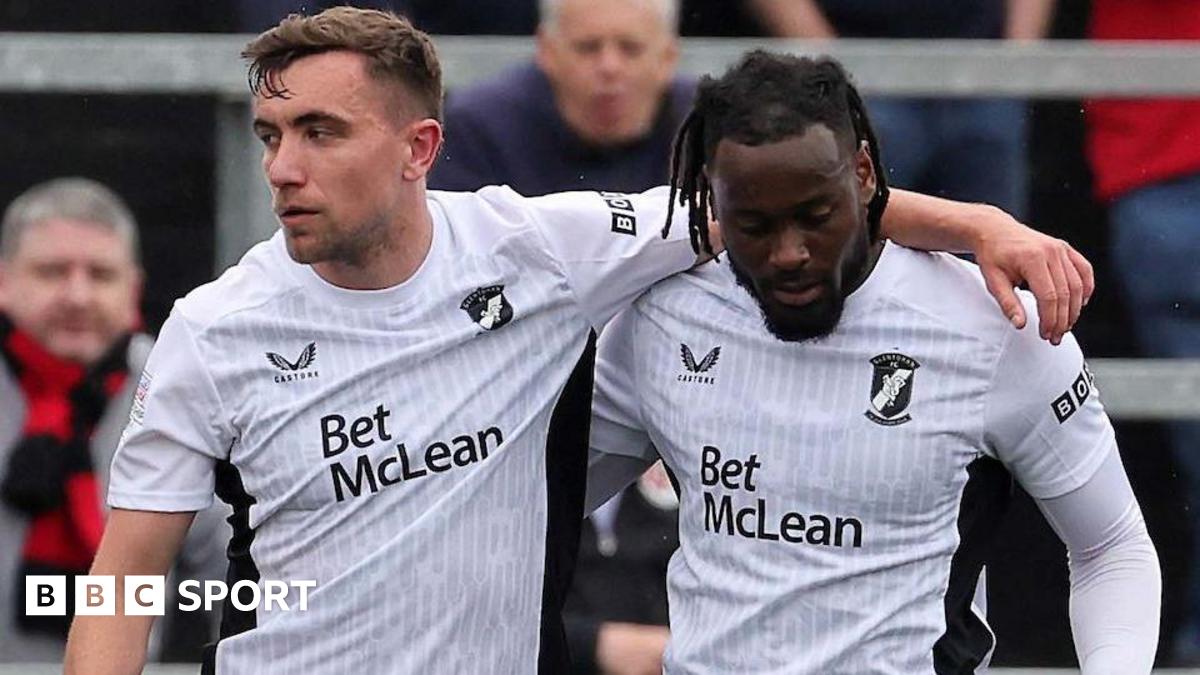 Irish Premiership: Glens and Larne win as race for second continues ...