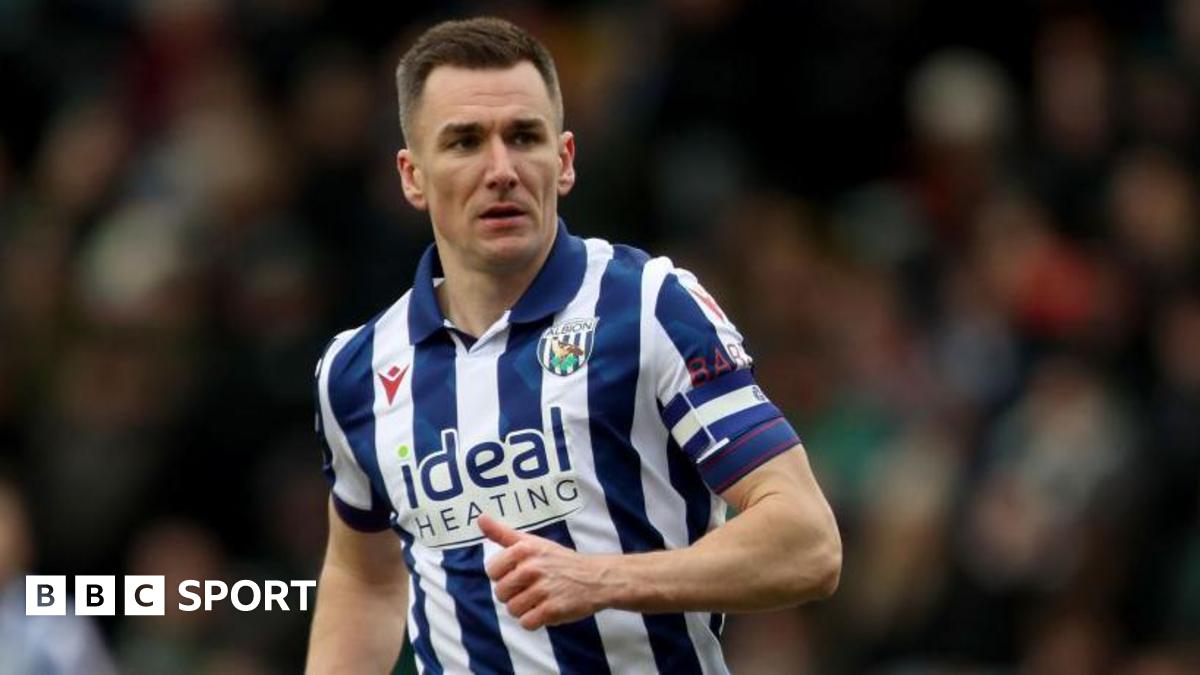 Jed Wallace: West Bromwich Albion captain sidelined by calf injury ...