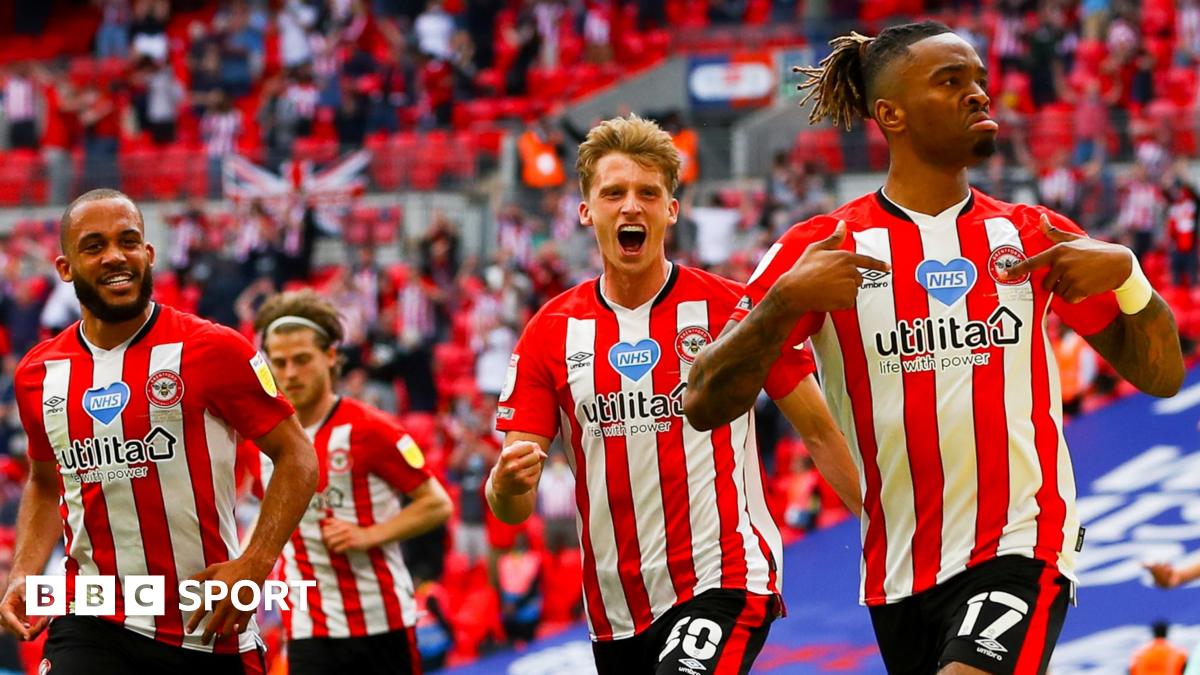 Championship play-off final: Brentford 2-0 Swansea City - Bees promoted ...