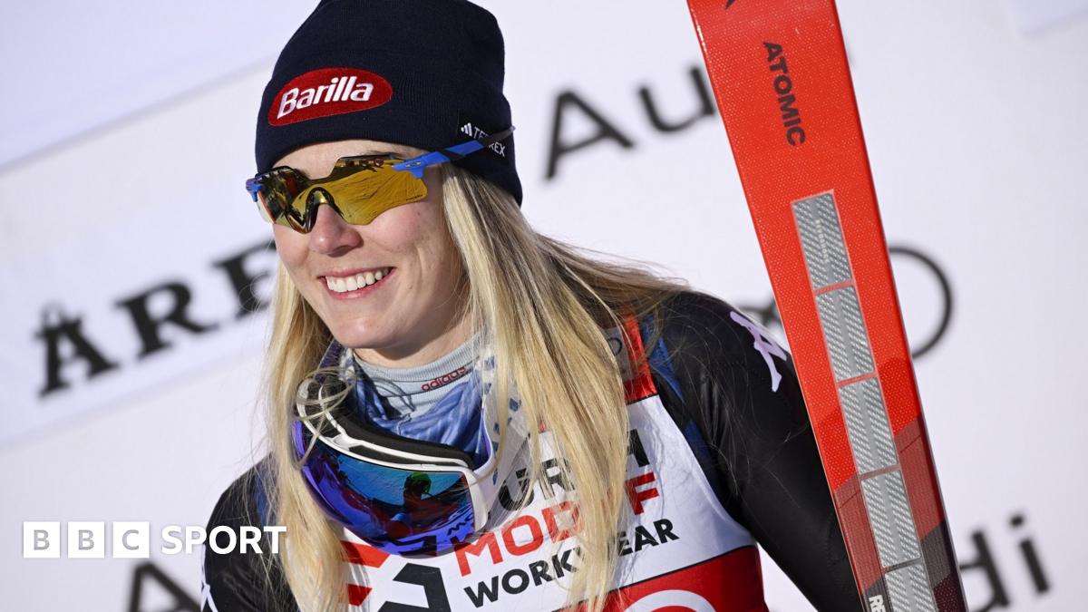 Mikaela Shiffrin: American returns from six-week injury lay-off to ...