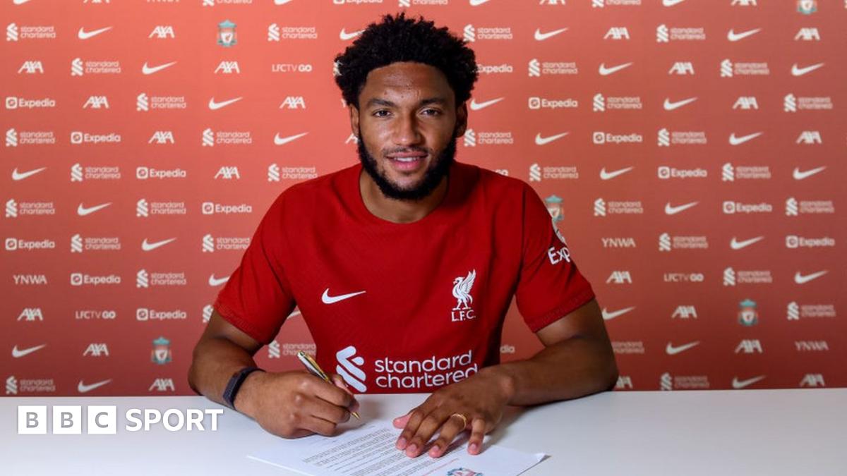 Joe Gomez: Liverpool defender signs new five-year contract - BBC Sport
