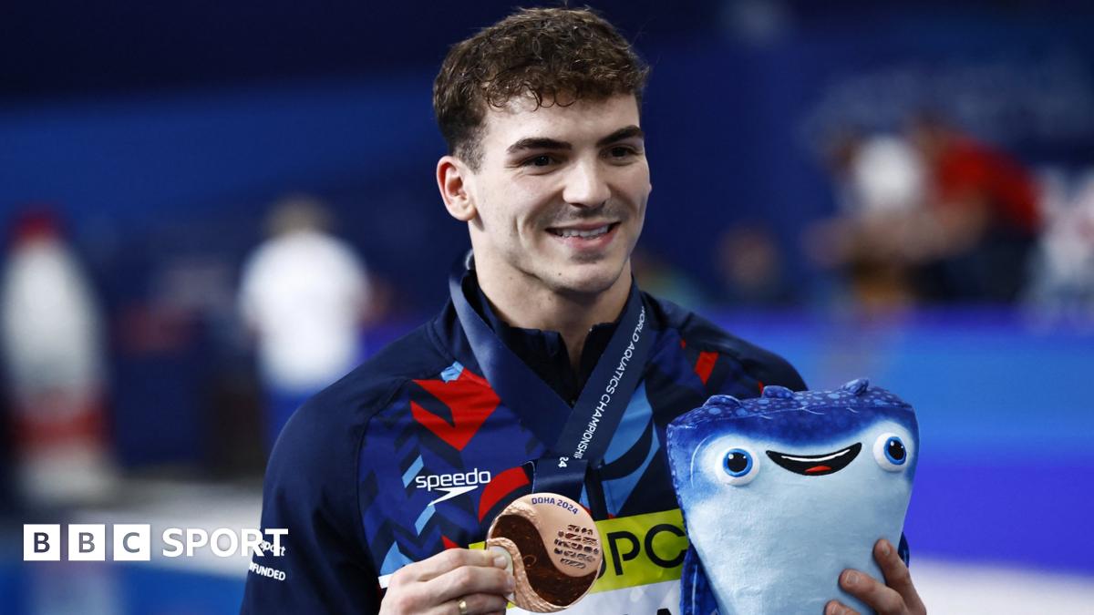 World Aquatics Championships 2024: Ross Haslam wins bronze in men's 1m ...