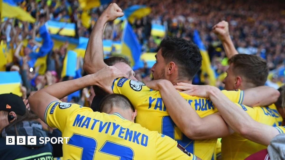England v Ukraine: 'The whole country dreams of a win at Wembley' - BBC ...