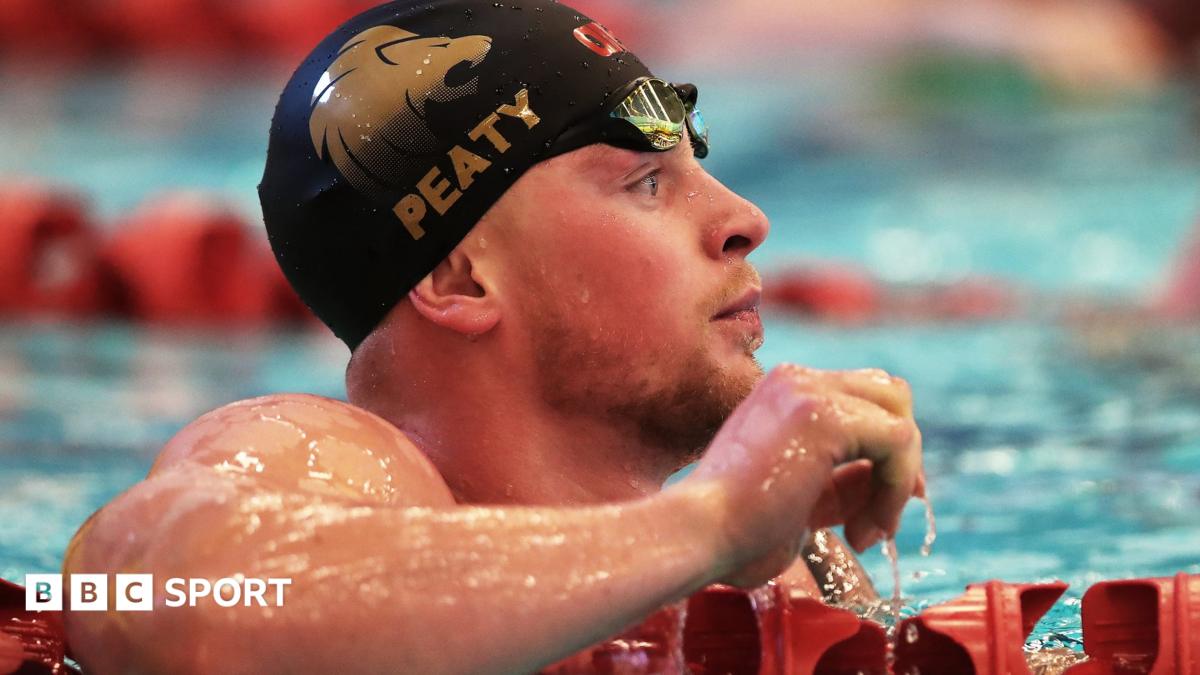 British Swimming Championships: Adam Peaty wins 100m breaststroke gold ...